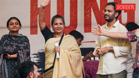 Shabana Azmi Suffers Asthma Attack Due To Tear Gas During Cjp Protest