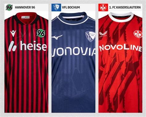 2 Bundesliga Neue Trikots Für Die Saison 2025 26 2 Bundesliga