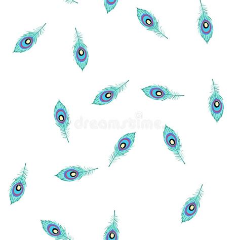 Feather Peacock Bird Hand Stock Illustrations 3174 Feather Peacock
