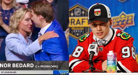 Nhl Fans Were Stunned By Connor Bedards Hot Mom