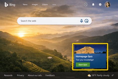 How To Play The Bing Homepage Quiz Step By Step Guide