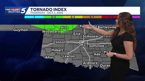 Timeline Oklahoma May See More Storms With Low Tornado Risk Thursday