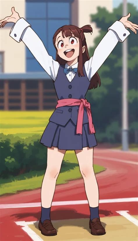 Atsuko Kagari Little Witch Academia Tensorhub Art