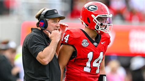 Georgia Improves To 8 0 At Home Vs Top 10 Opponents Under Head Coach