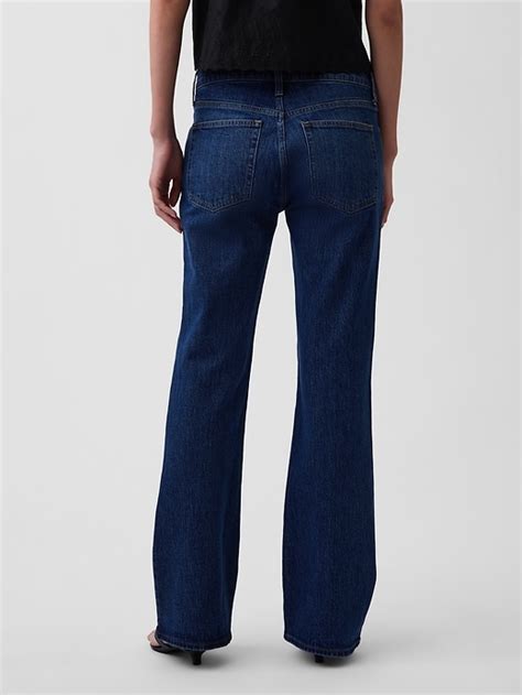 Mid Rise Relaxed Boot Jeans Gap