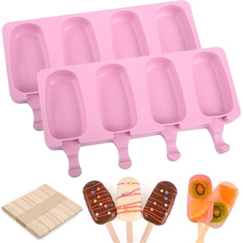 Popsicle Moldings Silicone Ice Pop Makers