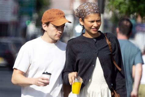 Tom Holland And Zendaya Step Out For A Coffee Run In London