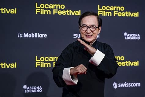 ジャッキー・チェン、第78回ロカルノ国際映画祭で生涯功労賞受賞