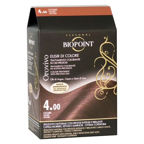 Biopoint Orovivo Permanent Hair Color In Honey Blonde Shade 4 Brown
