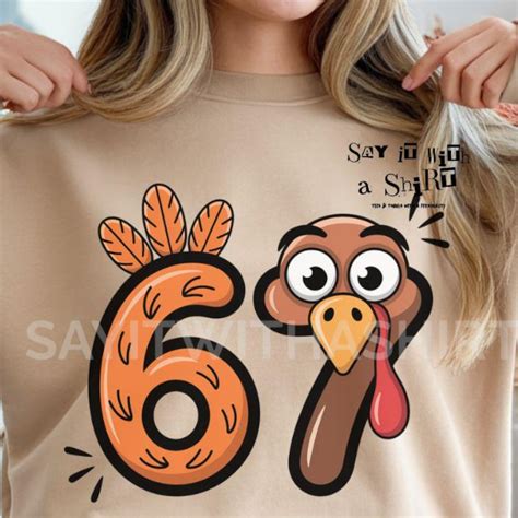 Turkey Number 67 Png Etsy
