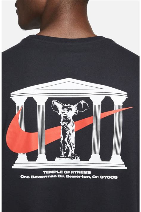 Nike Temple Of Fitness Dri Fit Long Sleeve Graphic Tee Men Nordstrom