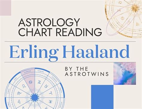 Erling Haaland Birth Chart Cancer Zodiac Sign Horoscope And Birthday