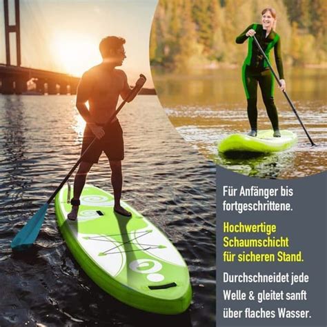 Stand Up Paddel Sup Exprotrek Green Wave Cdon
