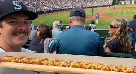Seattle Mariners Were Selling A Massive Hot Dog With The Raunchiest