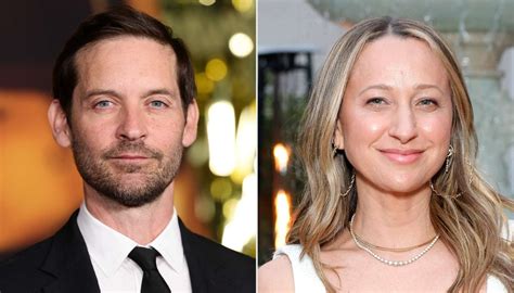 Tobey Maguire Officiates Ex Wife Jennifer Meyers Wedding To Geoffrey