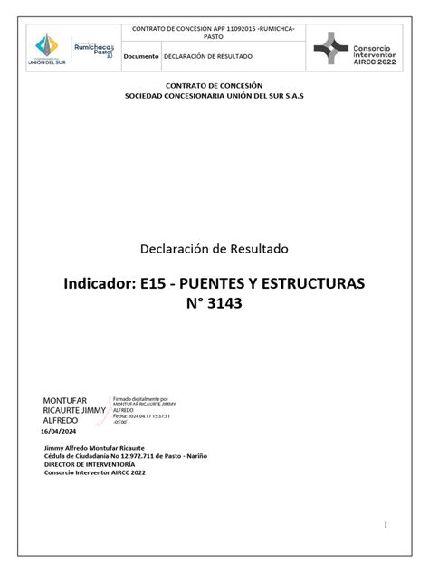 Porvenir Abril 2024 Ddr1 20240417154926 3163 Pdf Puente