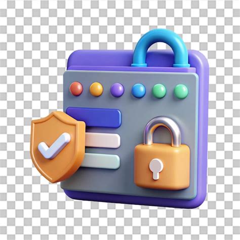 3d Incorrect Password Padlock And Password Personal Data Protection On The Internet Incorrect