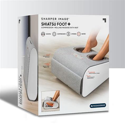 Sharper Image Shiatsu Foot Massager Grey 1 Ct Shipt