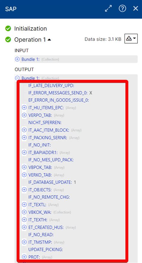 Sap Actions