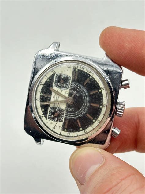 Watch And Cimier And Télémeter And Chronostop And 1970 Gem