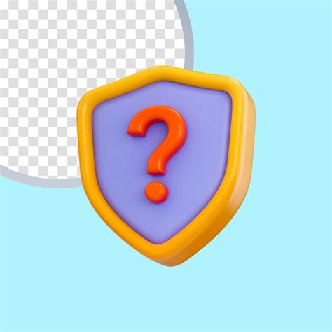 Question Mark Shield Psd High Quality Free Psd Templates For Download