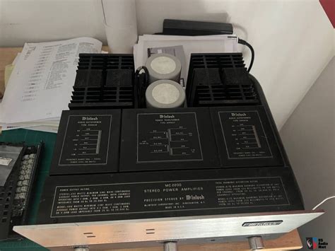 Mcintosh Mc2200 Not Mc2205 Stereo Solid State Power Amplifier For Sale