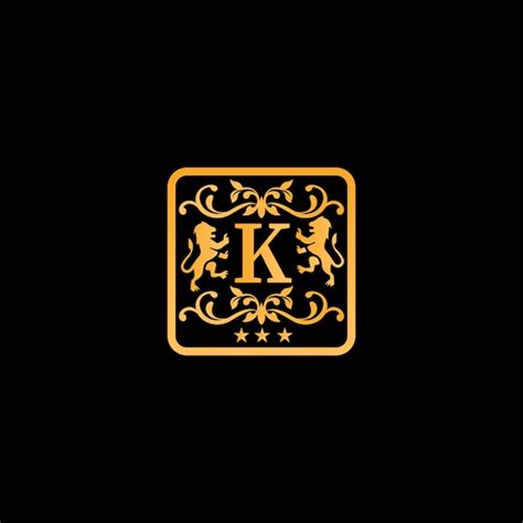Premium Vector Letter K Luxury Brand Logo Concept Design Vector