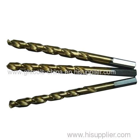 Hex Shank Hss Drill Bits Titanium Coateddin338 Gh 105 3 Manufacturer