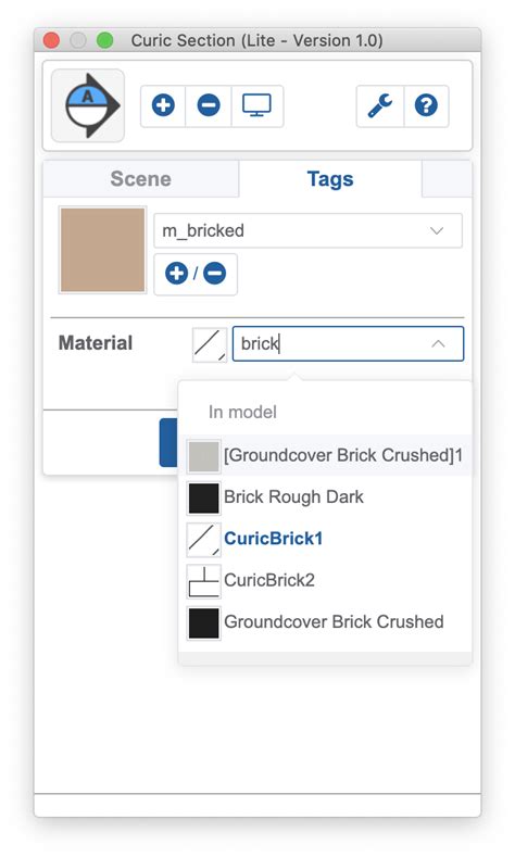 剖面填充工具 Curic Section Lite Su插件百科