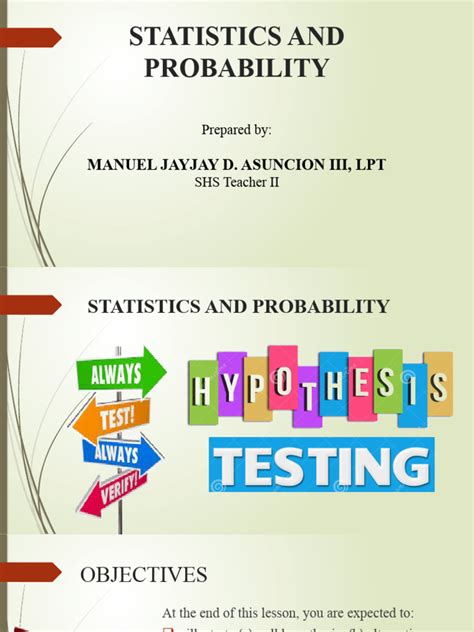 Hypothesis Testing Download Free Pdf Statistical Hypothesis Testing