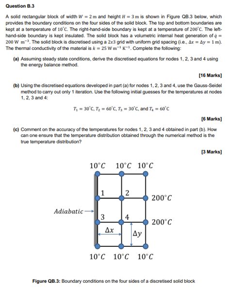 question b 3a solid rectangular block of ﻿width w 2m