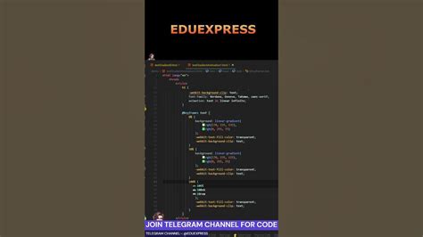 Text Gradient Animation With Css Stunning Html And Css Effect In Shorts