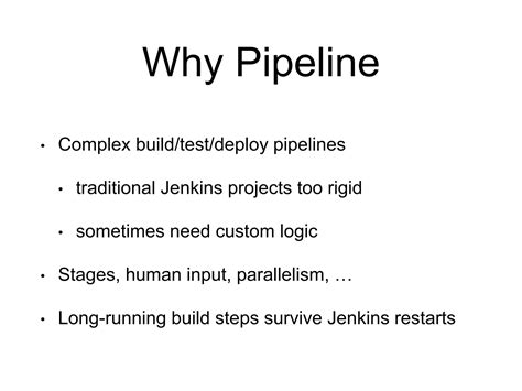 Jenkins And Scriptable Build Ppt