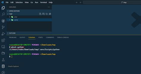 Python Visual Studio Code Doesn T Activate My Virtual Environment
