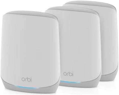NETGEAR Orbi 750 Series Tri Band WiFi 6 Mesh System 5 2Gbps Router 2 Satellites RBK753P