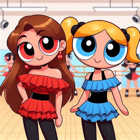 Ppg Dance Class Buttercup Babe And Bubbles By Crawfordjenny On Deviantart