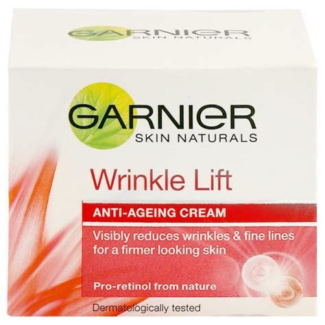 Garnier Skin Naturals Wrinkle Lift Anti Ageing Cream 18 G Jiomart