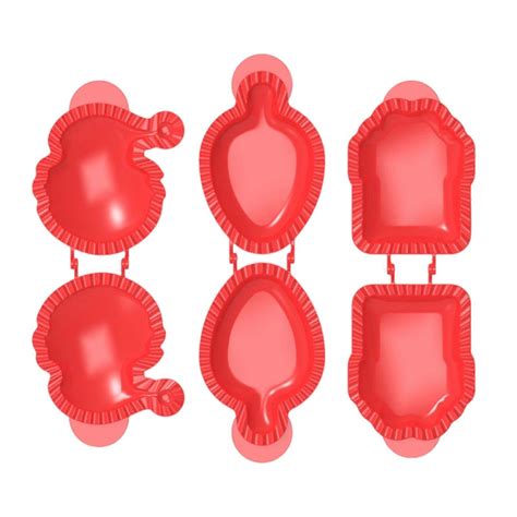 Holiday Hand Pie Molds Reusable Mini Pie Maker Cute Shaped Pocket Pie