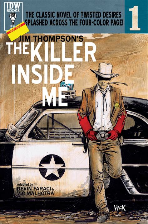 The Killer Inside Me 1 Subscription Cover Fresh Comics
