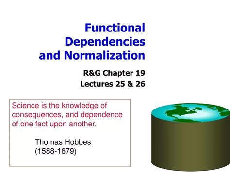 Ppt Functional Dependencies And Normalization Powerpoint Presentation
