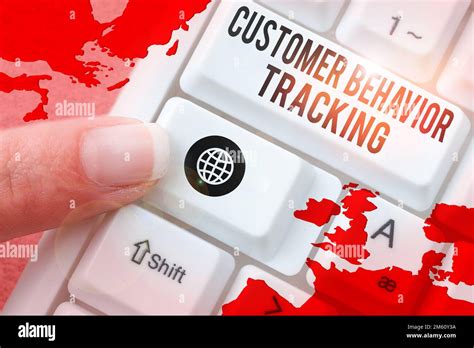 Inspiration Showing Sign Customer Behavior Tracking Internet Concept Managing Behaviour Of