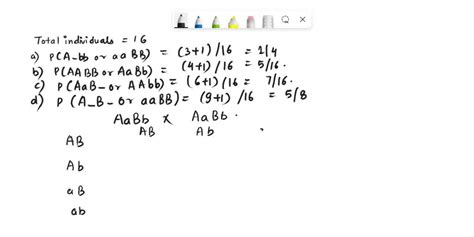 Solved Lab Study C Mutually Exclusive Events Addition Rule If Aabb