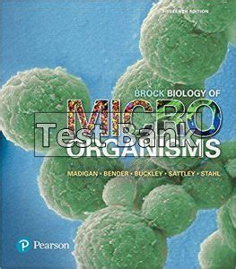 Brock Biology Of Microorganisms Th Edition Madigan Test Bank TestBankDeal