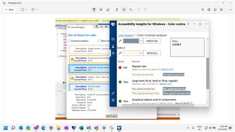 A Y Net Core Wpf Databindingdemo Listofproducts Nontextcontrast The