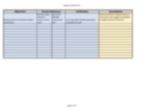 Solution Mgt T Logical Framework Template Action Steps Xlsx