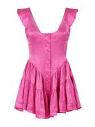 Vanessa Mooney Satin Elisabeth Romper Dress Endless Waves