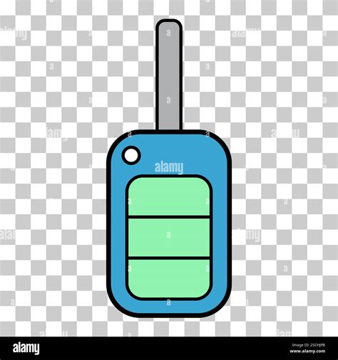Car Key Icon Door System Safety Automobile Web Design Unlock Button