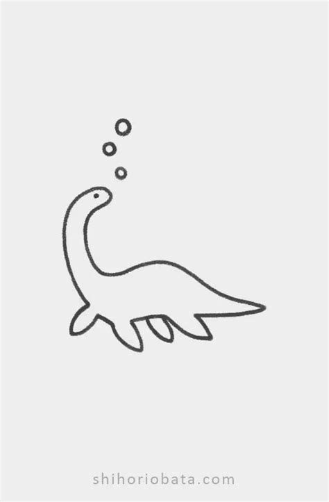Easy Dinosaurs Drawing