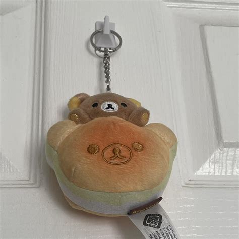 Rilakkuma Plush Keychain No Defects Plush Sanx Depop