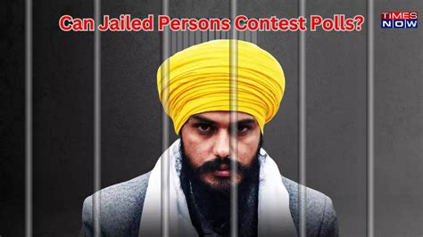 Amritpal Singh To Fight From Punjab Can A Jailed Person Contest